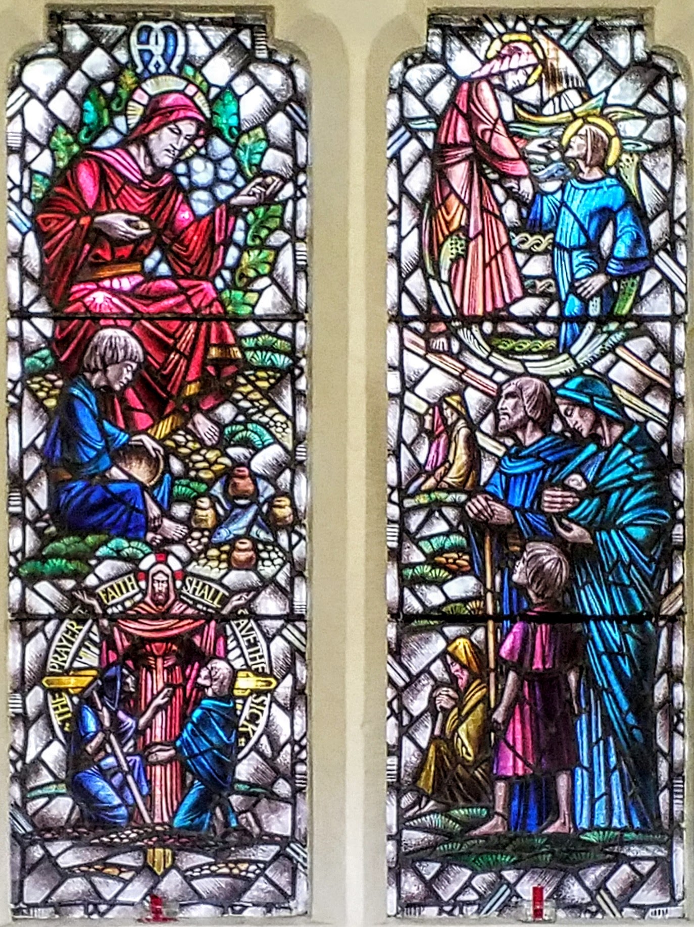 The Miracles of Jesus stained glass window – BELLSHILL: CENTRAL PARISH ...